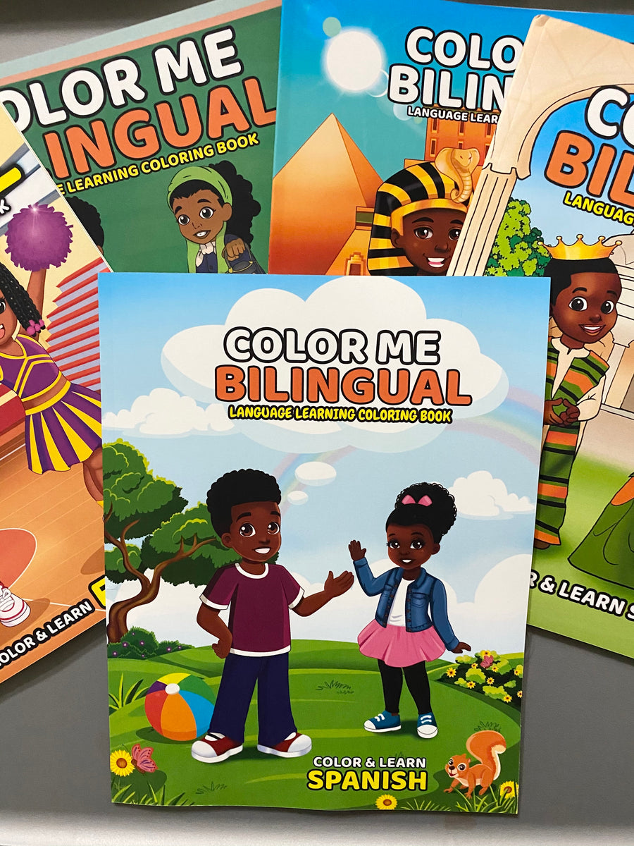 COLORING BOOKS – Color Me Bilingual
